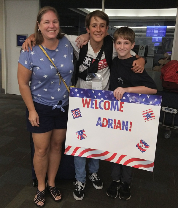 It’s a boy! Welcome to our Exchange Scout – Improv Scouter